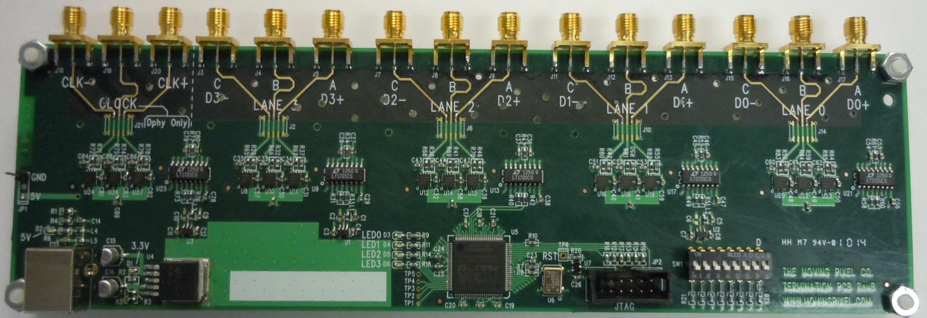 CPhy/DPhy Termination Board